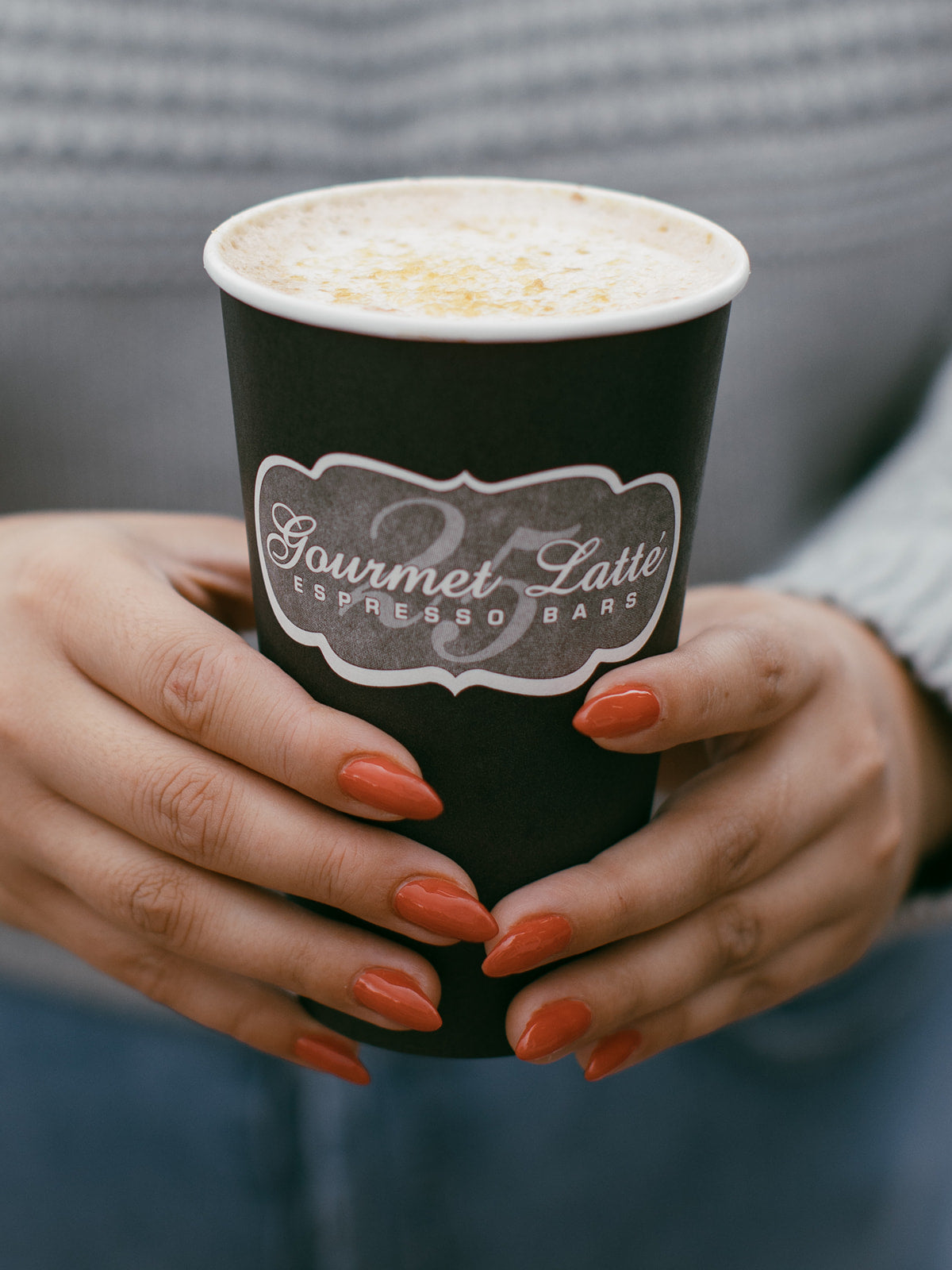 Gourmet Latte Menu
